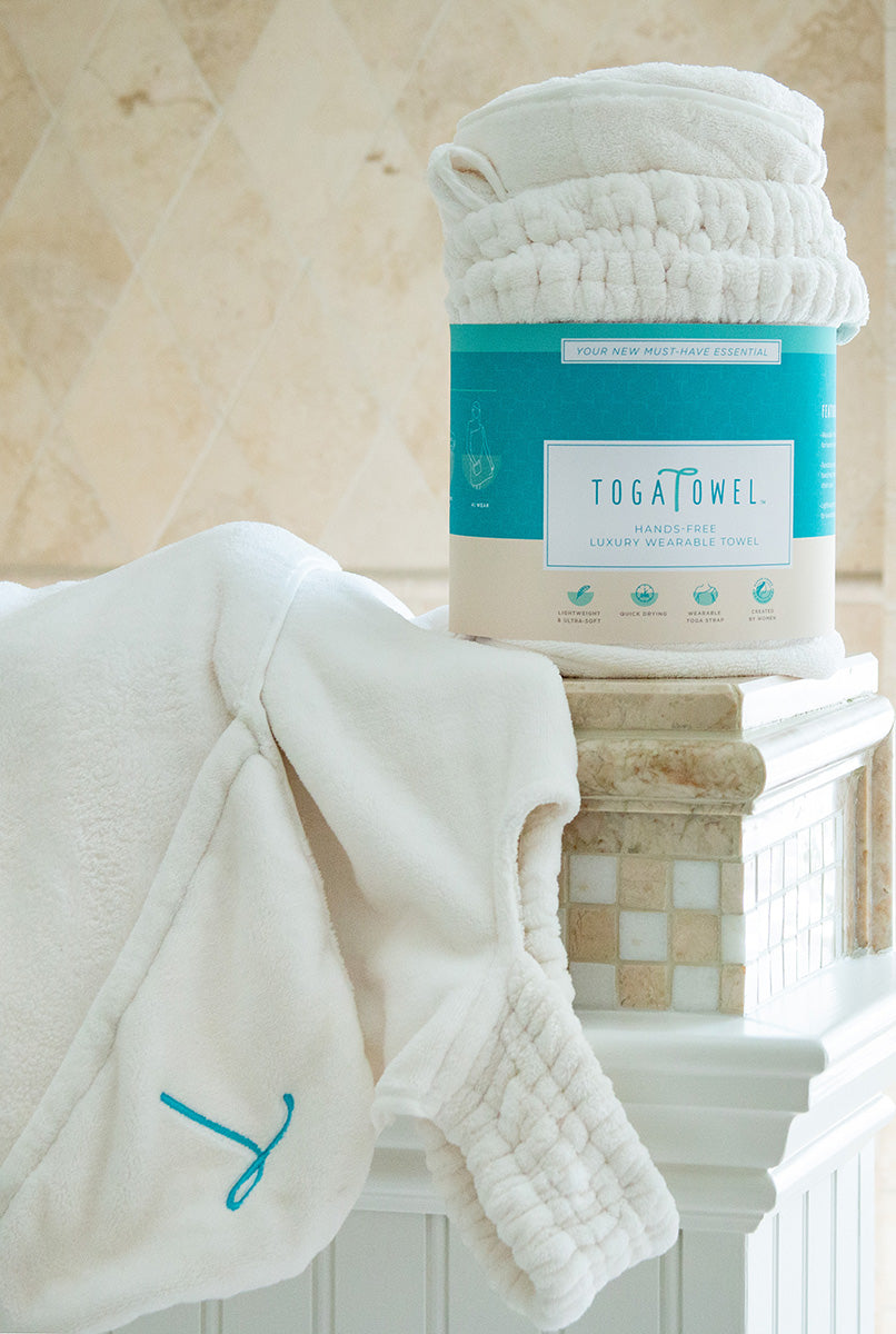 Toga Towel | Hands-Free Luxury Wearable Towel